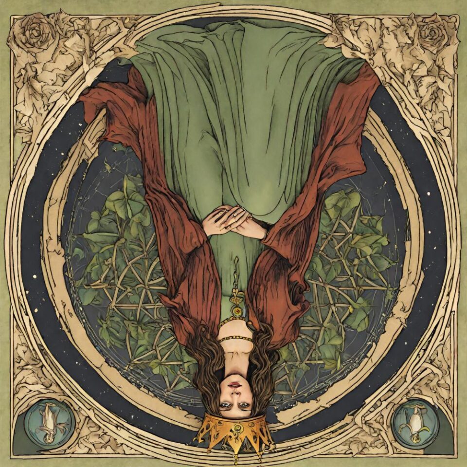 The Queen of Pentacles Reversed When Asking About Feelings
