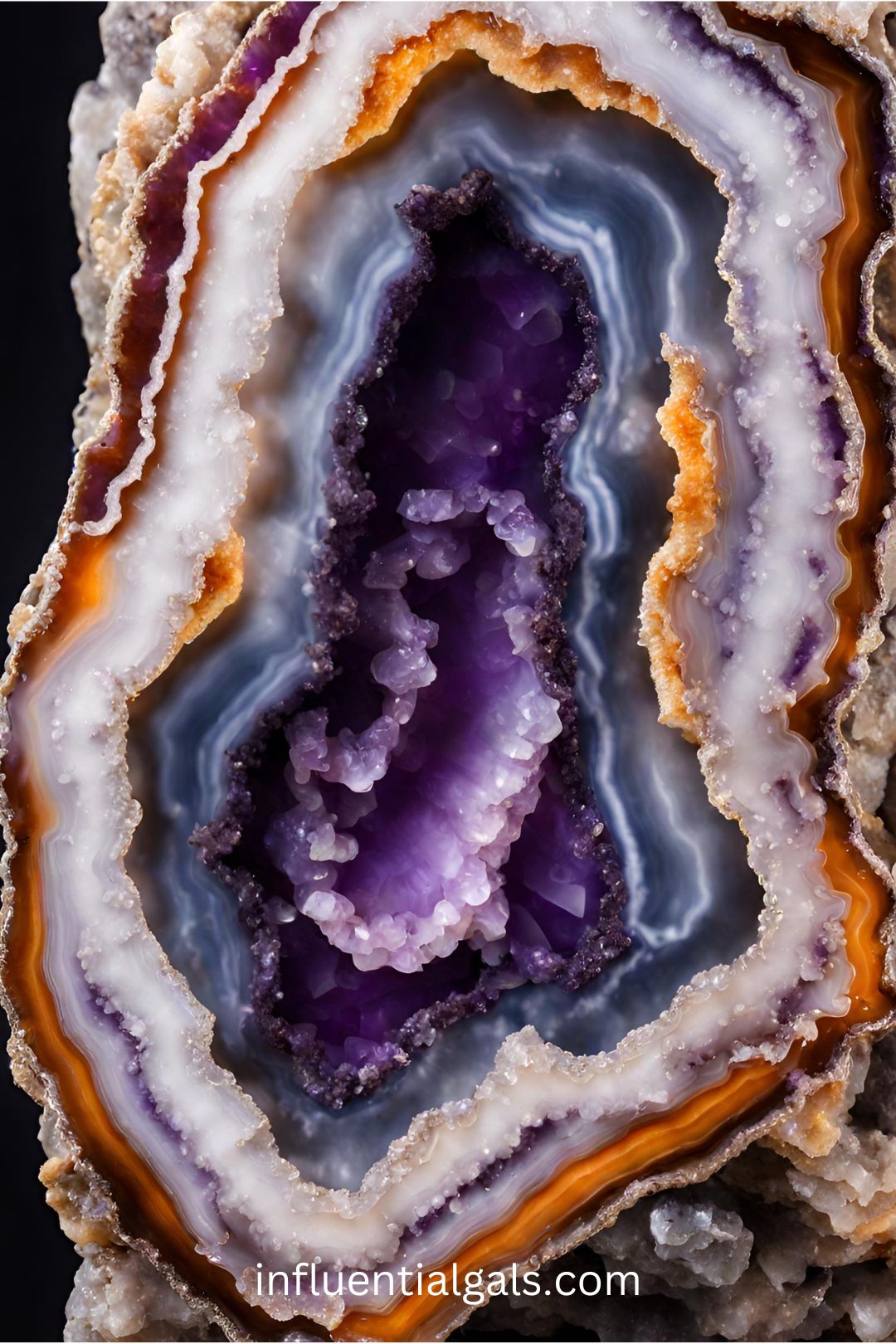 Agate and Amethyst Geodes - Uses, Meaning and Properties