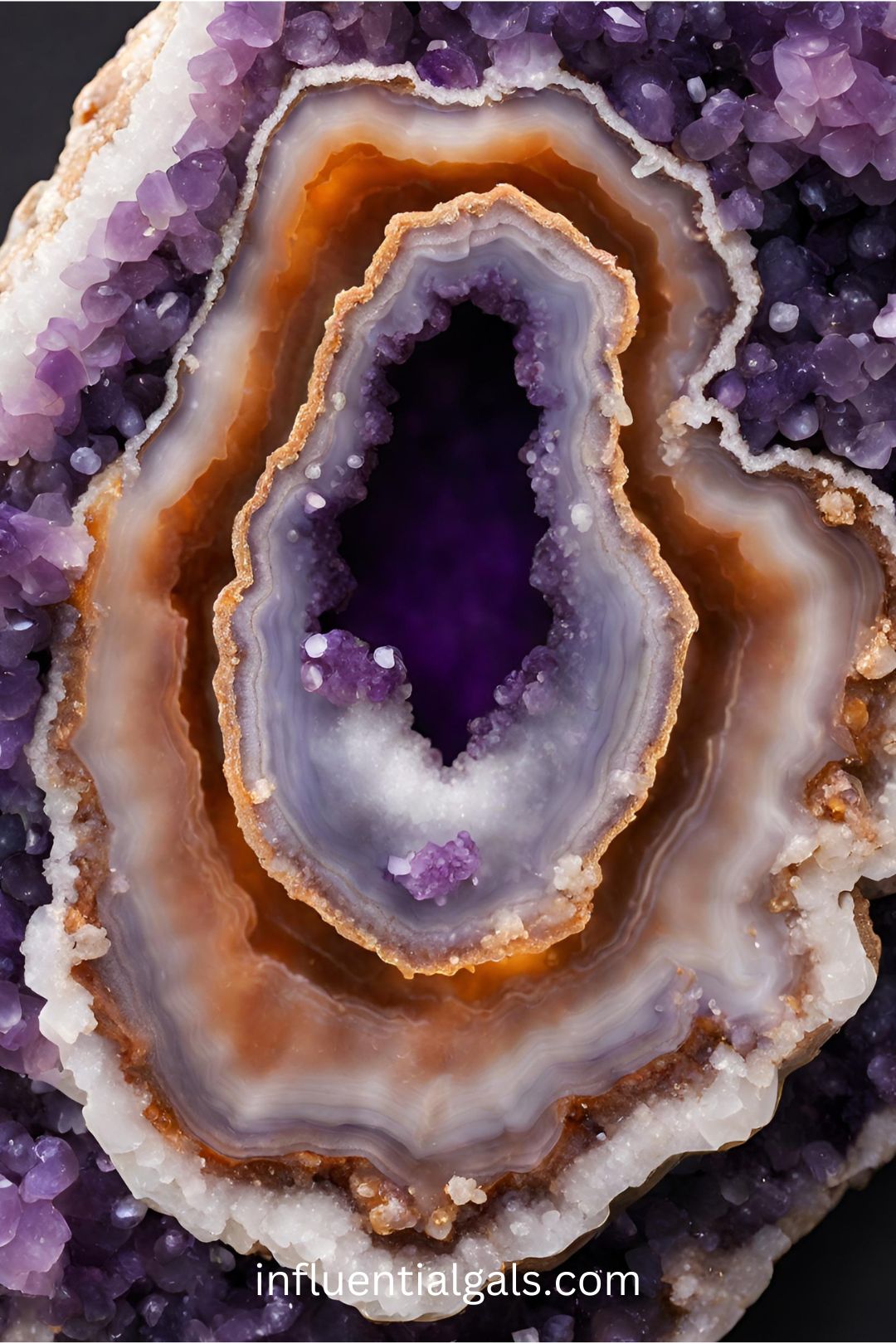 Agate and Amethyst Geodes - Uses, Meaning and Properties