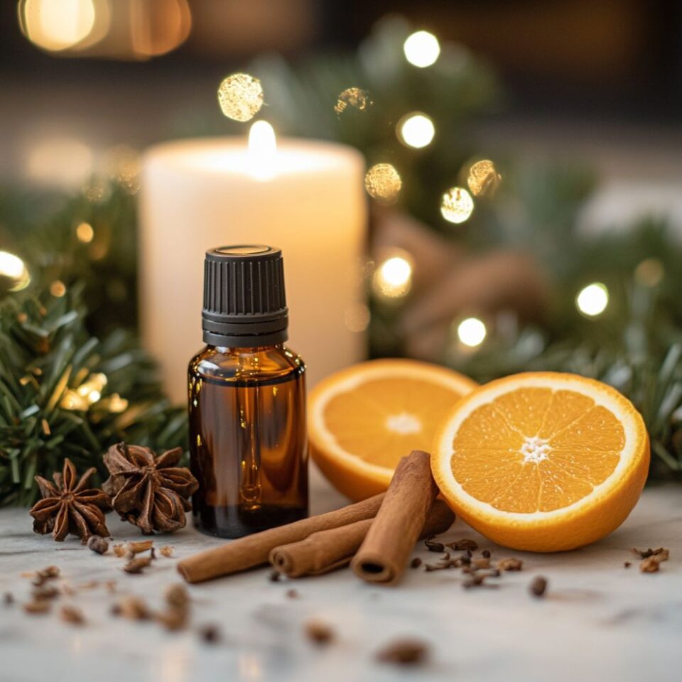 Festive Essential Oil Blends for Christmas Cheer