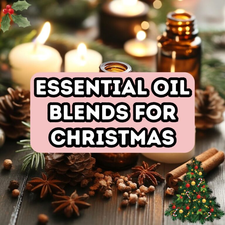 Festive Essential Oil Blends for Christmas Cheer