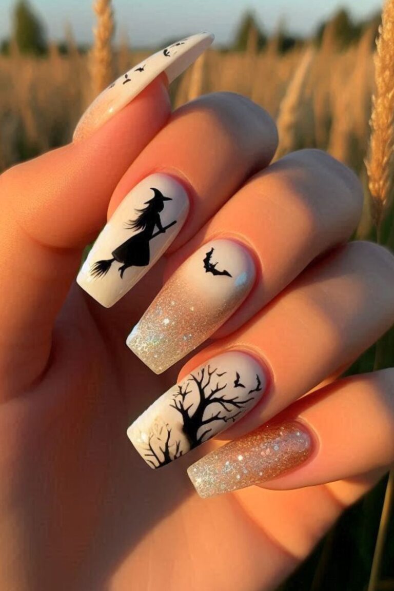 51 Witch Nail Ideas That Will Make You the Envy of the Coven!