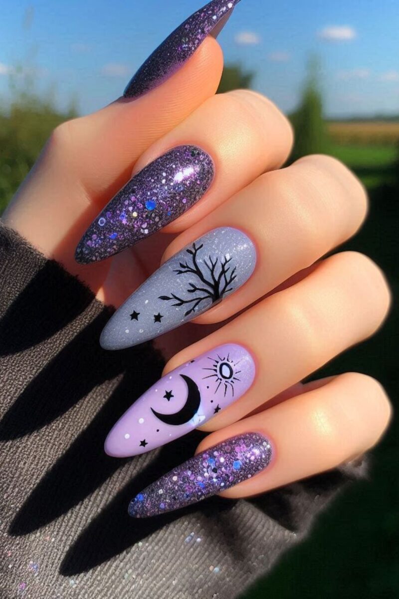 51 Witch Nail Ideas That Will Make You the Envy of the Coven!